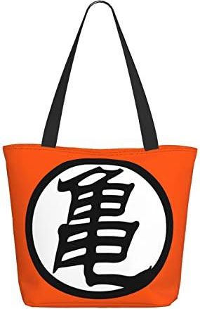 AOOEDM Sac &agrave; provisions japonais Kanji-tortue pour femme 33 x 27,9 x 17,8 cm. Le cadeau parfait pour la Saint-Valentin. Cest de la Saint-Valentin pour maman,