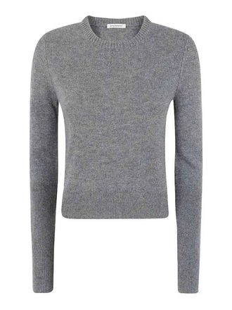 By Malene Birger Pull Col Rond - Gris