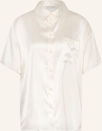 by Aylin Koenig By Aylin Koenig Hemdbluse Abby Aus Seide weiss