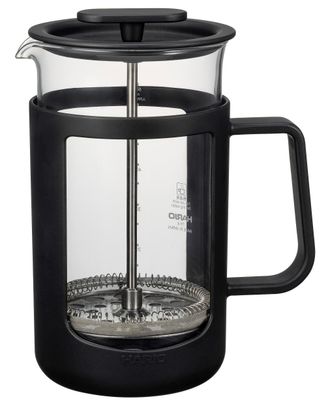 Hario CPU-4-B CafePress U-Presse, hitzebest&auml;ndiges Glas, praktisches Fassungsverm&ouml;gen, 600 ml, Schwarz