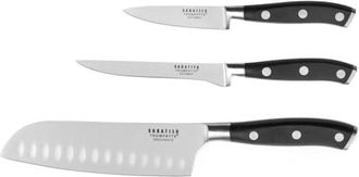 Sabatier Trompette Sabatier Trompette 865700MBA100K Vulcano Set 3 couteaux de cuisine