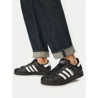 adidas Sneakers adidas Superstar II JI0079 Schwarz