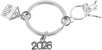 Garneck Porte-cl&eacute;s Pendaison de Cr&eacute;maill&egrave;re en Alliage de Zinc Solide, Anneau Renforc&eacute;, Pr&eacute;sent pour Couples Nouvelle Maison, Accessoire pour Cl&eacute;s, Souvenir p