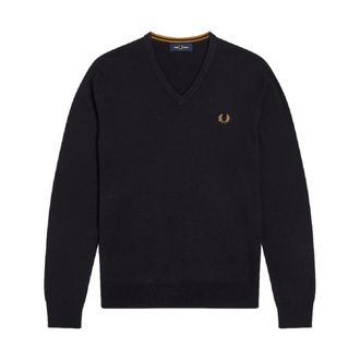 Fred Perry Fred Perry Pullover Blau - - Knitwear - Herren - Blau - M