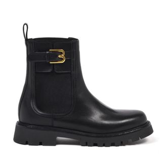Baldinini Leder-Ankle-Boot - - Shoes - Damen - Schwarzk - 37 EU