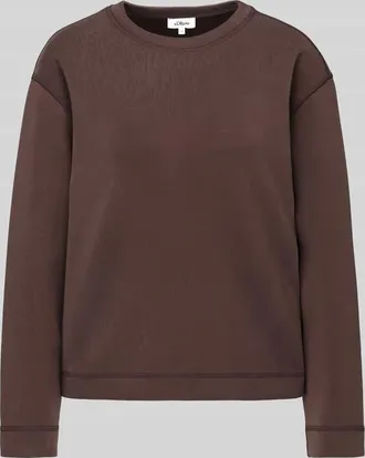 s.Oliver Red Label Relaxed Fit Sweatshirt aus Modal-Mix