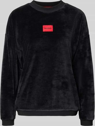 HUGO BOSS Relaxed Fit Pyjama-Oberteil aus Baumwoll-Mix Modell VELVET