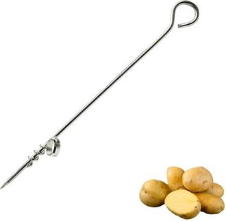 Westmark Kartoffelspiralschneider, Rostfreier Edelstahl, Länge: 24,3 cm, Spiro, Silber, 51222270, 1 - Pack