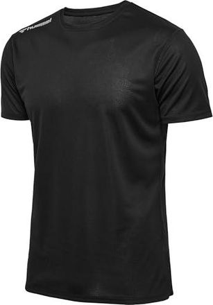 Hummel Hmlrun Jersey S/S T-Shirt, Noir, XL Homme