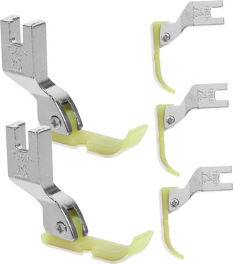 Pretyzoom 5st&uuml;cke N&auml;hmaschinen-n&auml;hf&uuml;&szlig;e Aus Kunststoff N&auml;hfu&szlig;set Mit Einfacher Montage Und N&auml;hfu&szlig;arretierung Passend F&uuml;r Viele N&auml;hmaschinen Mit Einer Nadel