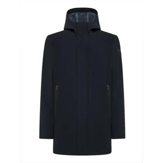 Roberto Ricci Design Blaue Winter Thermo Jacke - - Coats - Herren - Blau - 4XL