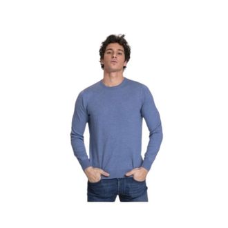 Gran Sasso Zur Seite fahren - - Knitwear - Herren - Blau - XL
