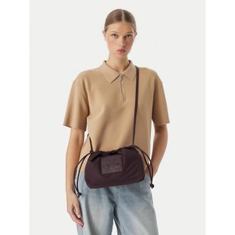 Calvin Klein Handtasche Calvin Klein LV04F3871G Dunkelrot