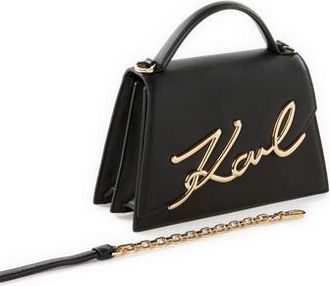 Karl Lagerfeld Sac K/Signature 2.0 en cuir