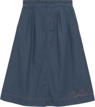 Sport b. jupe à broderies - Bleu