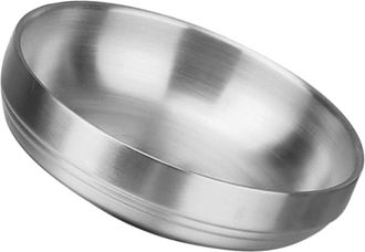 Pretyzoom Edelstahl Sauce Schale Durchmesser Dickwandiger Rostfreier Gewürzunterteller Für Snacks Und Vorspeisen Spülmaschinengeeignet Praktisch Für Zuhause Und