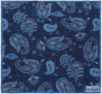 van Laack Flanell Einstecktuch mit Paisley Druck
