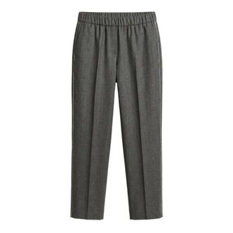 PESERICO Zigarettenhose - - Trousers - Damen - Grau - L