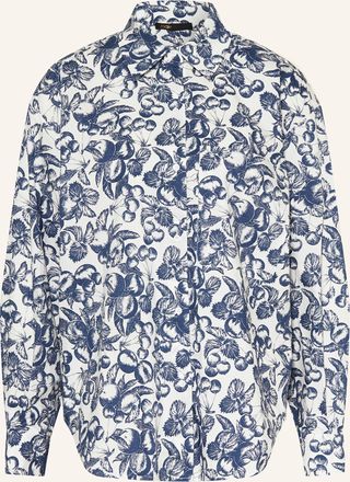 Maje Hemdbluse blau
