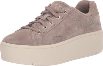 Skechers Damen Martha Stewart Plateau-Chic Lady Sneaker, Dark Taupe, 40 EU