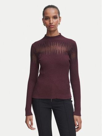 Rinascimento Rinascimento Bluse CFM0012380003 Dunkelrot Slim Fit