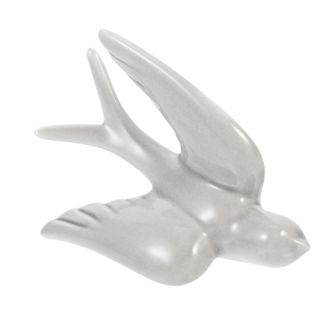 DOITOOL Keramik Vogel Wanddekoration H&auml;ngend Nat&uuml;rliche Deko V&ouml;gel Wohnzimmer Schlafzimmer B&uuml;ro Garten Elegante Keramik Skulptur Geschenkidee