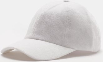 04651/ Herren - Frottee-Cap Oyster weiß