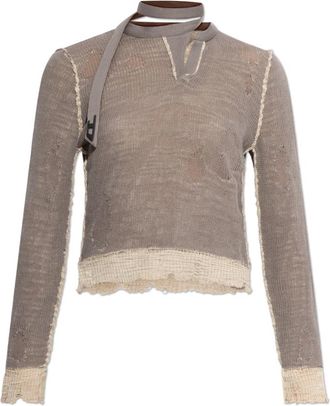 Diesel Femme, Pulls, Beige, Taille: 40 FR M-Dracarina Sweater