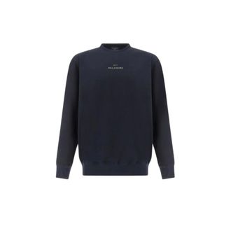 Paul & Shark SweaT-shirt en molleton Xsoft avec logo imprim&eacute; - Homme - Sweatshirts et sweats &agrave; capuche - Bleu - Taille: 2XL