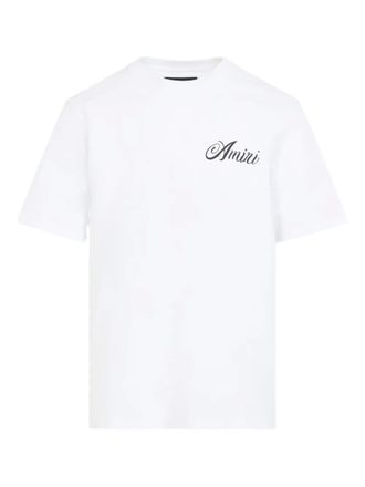 Amiri T-Shirt mit Logo - Wei&szlig;