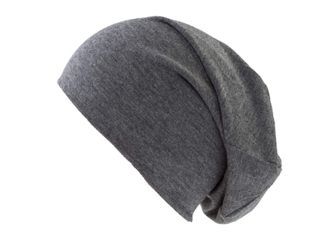 shenky Dunkelgraue Jersey Beanie M&uuml;tze f&uuml;r Herren und Damen