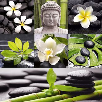 Eurographics Eurographics MB-MAG1002 Memo Board Zubeh&ouml;r/Magnete, Zen Collage