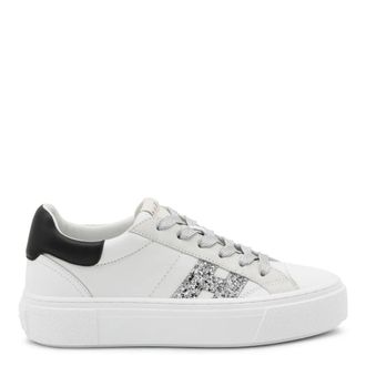 Hogan Low-Top Sneaker - White And Black Leather Sneakers - Gr. 40 (EU) - in Wei&szlig; - f&uuml;r Damen