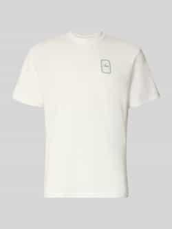 Lacoste Regular Fit T-Shirt aus reiner Baumwolle Modell CN Tenniscourt Backprint