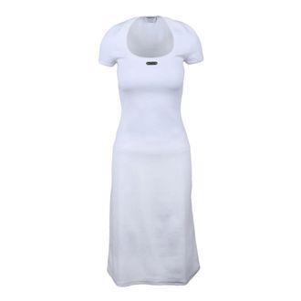 Alexander McQueen Damen, Kleider, Wei&szlig;, SGr&ouml;&szlig;e
