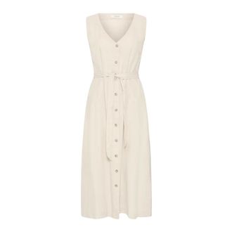 b.young Femme, Robes, Beige, Taille: 40 FR Robe Byfalakka Boutonn&eacute;e