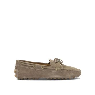 Tod's Gommino Wildleder Mokassins - - Shoes - Damen - Braun - 39 EU
