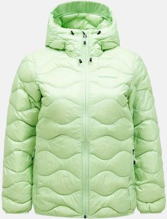 Peak Performance Damen Jacke W Helium Down Hood Jacket-VIVID GREEN
