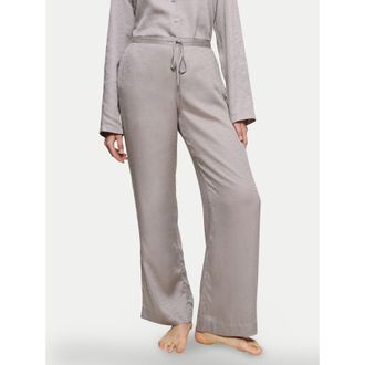 Triumph Pyjamahose Silky Sensuality 10221174 Grau Relaxed Fit