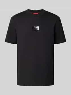 HUGO BOSS Regular Fit T-Shirt aus reiner Baumwolle Modell DUMEON