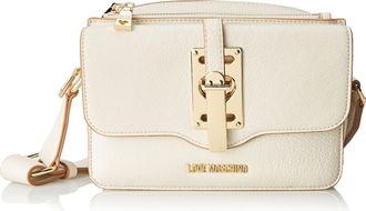 Love Moschino Damen Jc4317pp0gkw0103 Schultertasche, Ecru