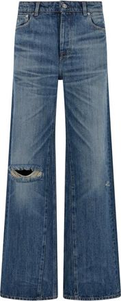 Our Legacy Femme, Jeans, Bleu, Taille: W27 Jean Large Bleu Clair