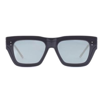 Thom Browne Rechteckige graue Sonnenbrille mit silberner Linse - - Accessories - Damen - Grau - ONE SIZE