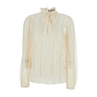 Twinset Damen, Blusen & Hemden, Wei&szlig;, LGr&ouml;&szlig;e