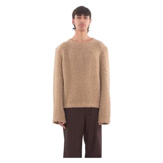 S&eacute;fr Dignan Sweater - - Knitwear - Herren - Beige - M