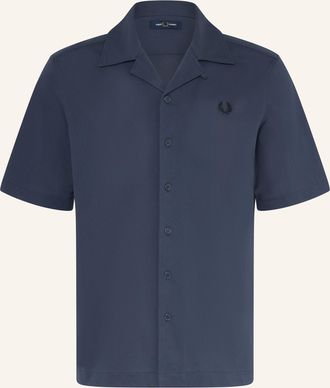 Fred Perry Resorthemd Comfort Fit blau