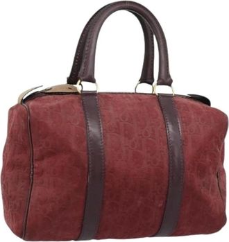 Dior Pre-owned Vintage Boston Bag - Femme - Pre-owned - Rouge - Taille: ONE Size