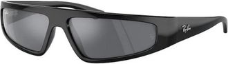 Ray-Ban unisex, Accessoires, Noir, Taille: 59 MM Izaz Rb4432 66776V Lunettes de soleil