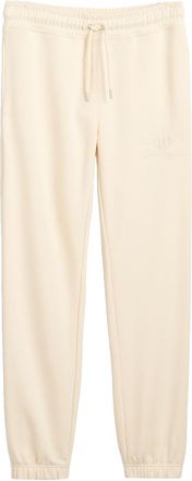 GANT Damen REG Tonal Shield Sweatpants Lässige Hose, Linen, Standard