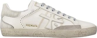 Premiata Femme, Chaussures, Blanc, Taille: 37 EU Stevend Baskets